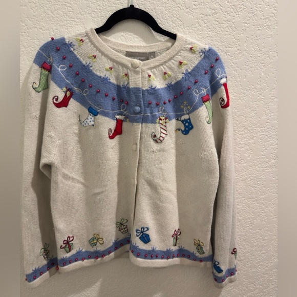 croft & barrow | Sweaters | Croft And Barrow Festive Womens Sweater ...